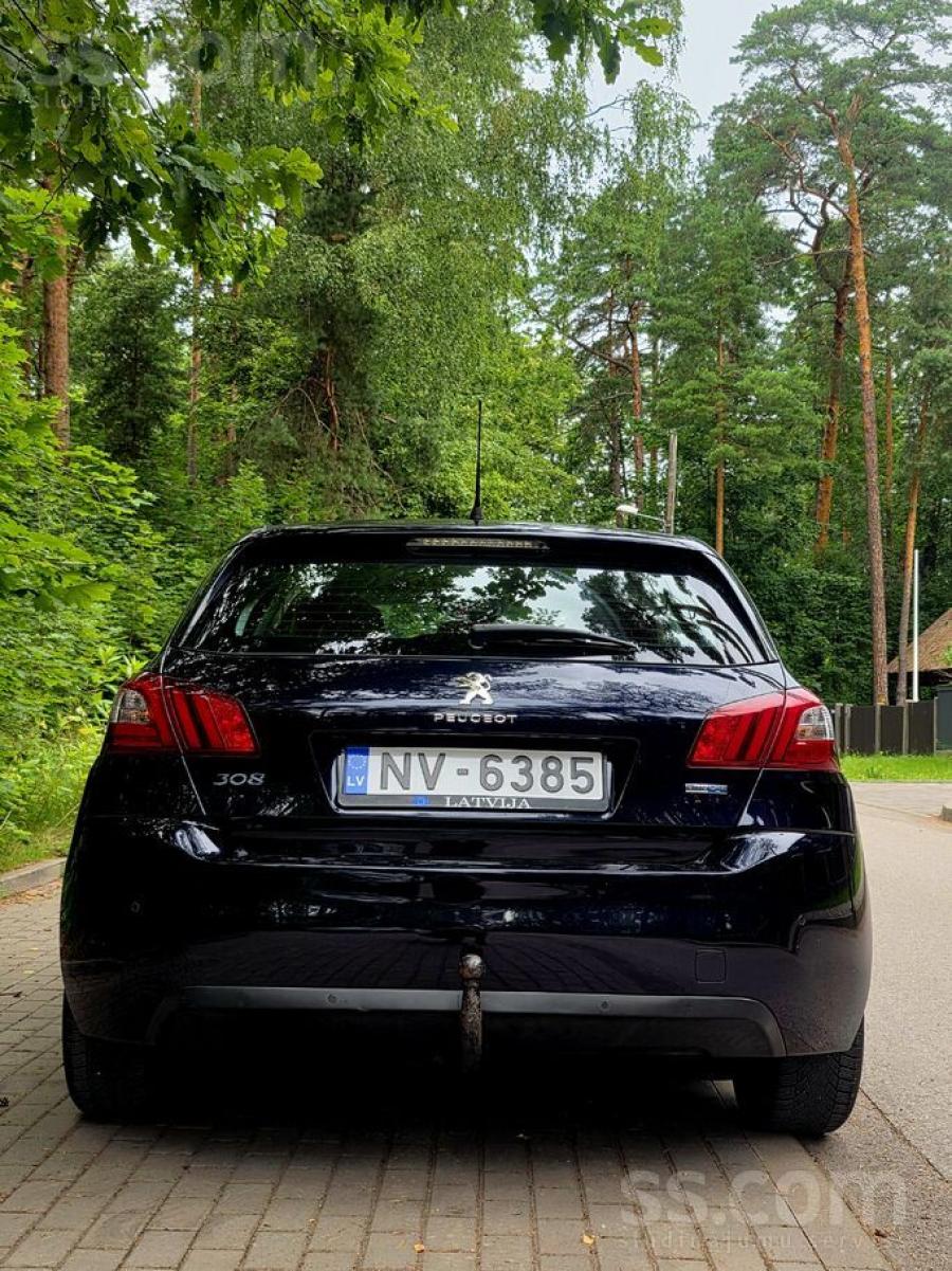 Zils Peugeot 308 2016 Rīga, ar dzinēja tilpumu 1.60 L un nobraukumu 223 tūkst. km par 6700 €, foto 8 vietnē AUTOMOTO.COM.LV