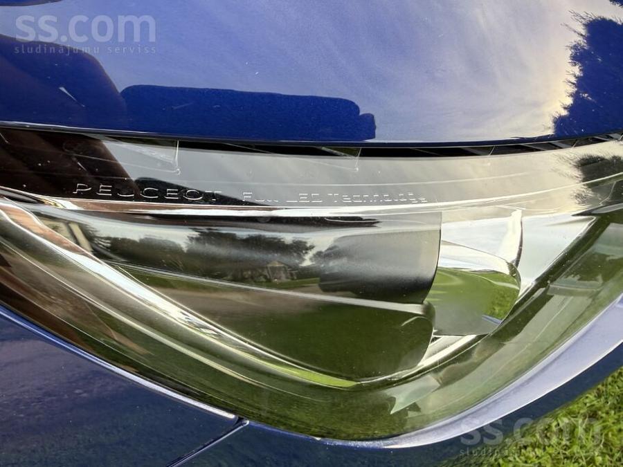 Blue Peugeot 308 2016 in Jelgava, with an engine capacity of 1.20 L and mileage of 166 thousand km for 6990 €, photo 20 on AUTOMOTO.COM.LV