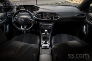 Blue Peugeot 308 2016 in Jelgava, with an engine capacity of 1.20 L and mileage of 166 thousand km for 6790 €, photo 14 on AUTOMOTO.COM.LV