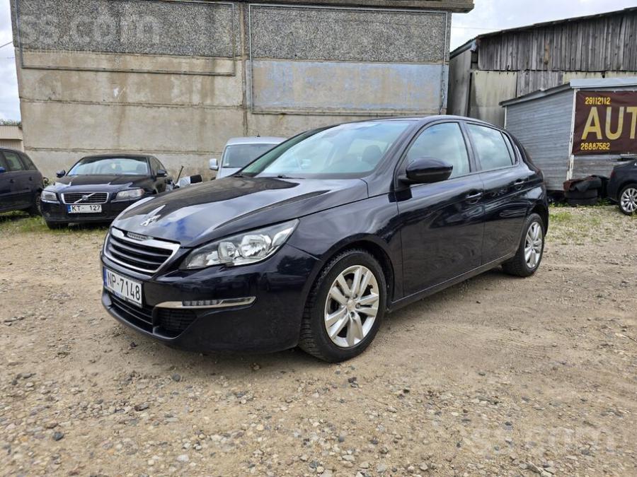 Blue Peugeot 308 2017 in Rezekne, with an engine capacity of 1.60 L and mileage of 0 thousand km for 5950 €, photo 3 on AUTOMOTO.COM.LV