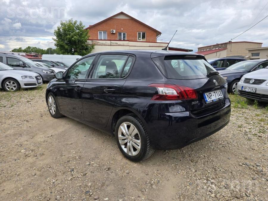 Blue Peugeot 308 2017 in Rezekne, with an engine capacity of 1.60 L and mileage of 0 thousand km for 5950 €, photo 5 on AUTOMOTO.COM.LV