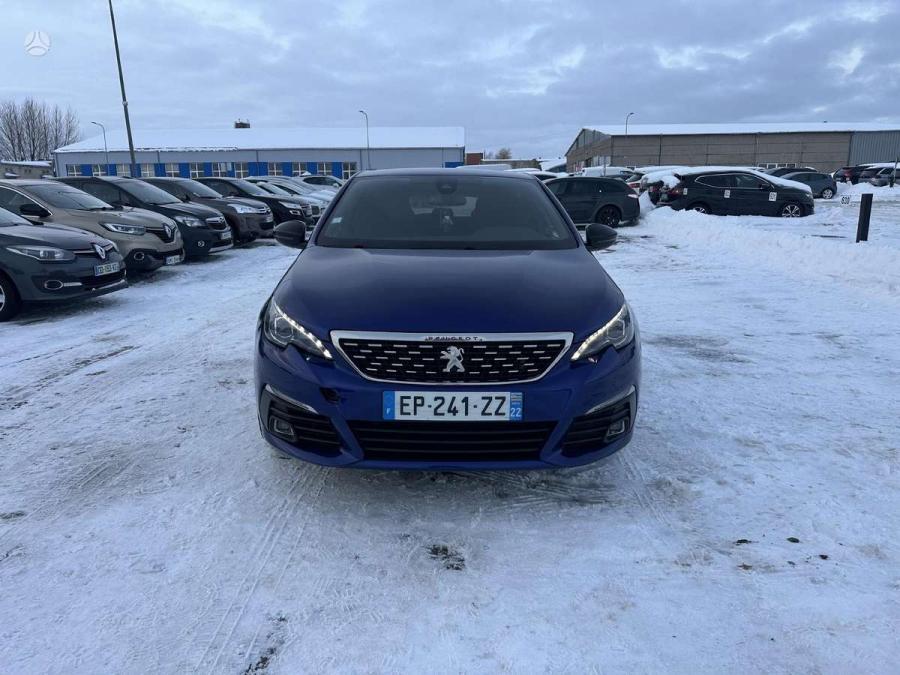 Zils Peugeot 308 2017 Tauragė, ar dzinēja tilpumu 1.20 L un nobraukumu 76 tūkst. km par 7250 €, foto 3 vietnē AUTOMOTO.COM.LV