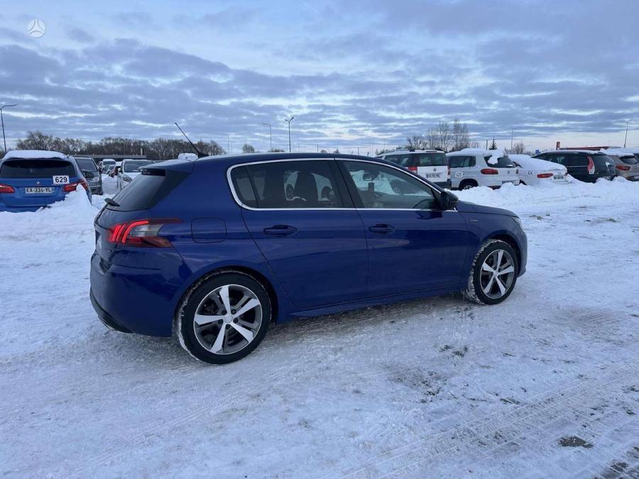 Zils Peugeot 308 2017 Tauragė, ar dzinēja tilpumu 1.20 L un nobraukumu 76 tūkst. km par 7250 €, foto 7 vietnē AUTOMOTO.COM.LV