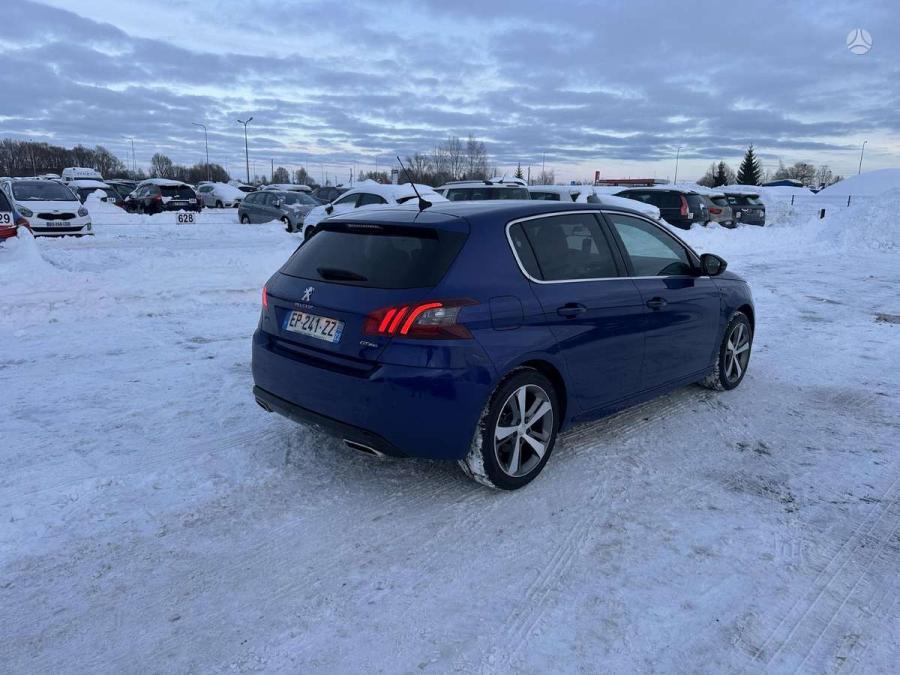 Zils Peugeot 308 2017 Tauragė, ar dzinēja tilpumu 1.20 L un nobraukumu 76 tūkst. km par 7250 €, foto 8 vietnē AUTOMOTO.COM.LV