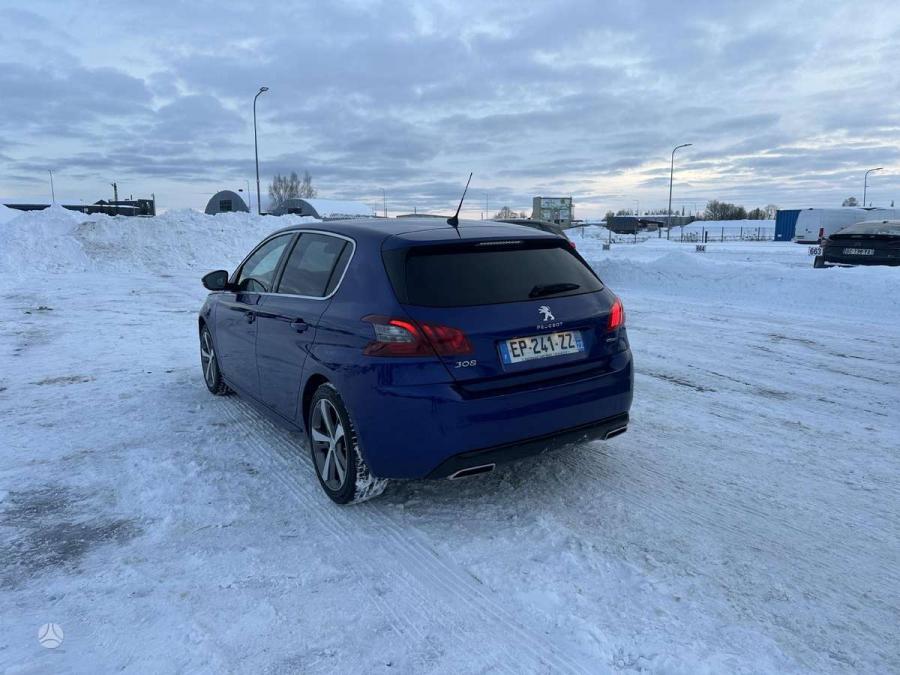 Zils Peugeot 308 2017 Tauragė, ar dzinēja tilpumu 1.20 L un nobraukumu 76 tūkst. km par 7250 €, foto 10 vietnē AUTOMOTO.COM.LV