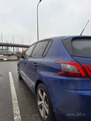 Blue Peugeot 308 2017 in Tallinn, with an engine capacity of 1.60 L and mileage of 145 thousand km for 8200 €, photo 5 on AUTOMOTO.COM.LV