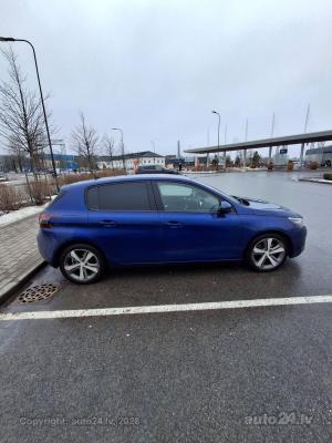 Blue Peugeot 308 2017 in Tallinn, with an engine capacity of 1.60 L and mileage of 145 thousand km for 8200 €, photo 6 on AUTOMOTO.COM.LV