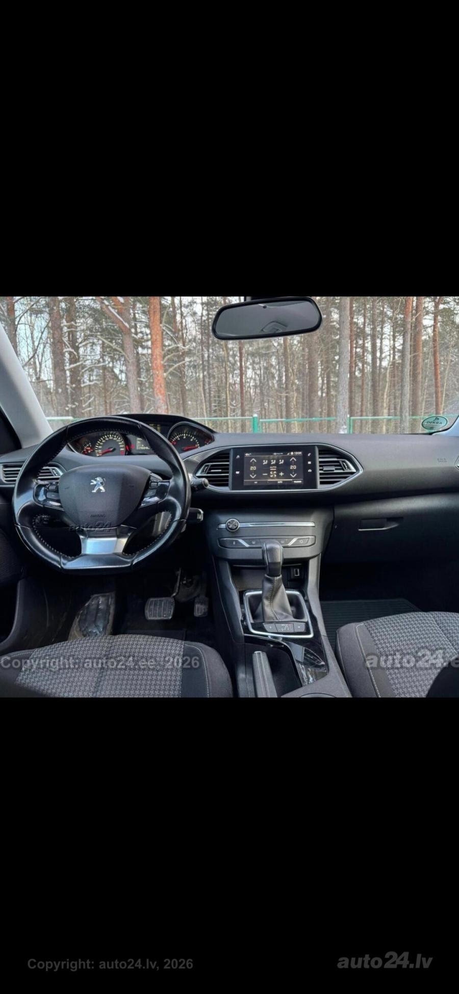 Blue Peugeot 308 2017 in Tallinn, with an engine capacity of 1.60 L and mileage of 145 thousand km for 8200 €, photo 10 on AUTOMOTO.COM.LV