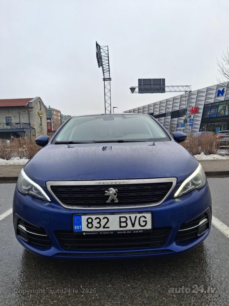 Zils Peugeot 308 2017 Tallina, ar dzinēja tilpumu 1.60 L un nobraukumu 145 tūkst. km par 8200 €, foto 3 vietnē AUTOMOTO.COM.LV