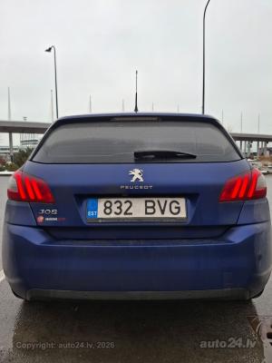 Zils Peugeot 308 2017 Tallina, ar dzinēja tilpumu 1.60 L un nobraukumu 145 tūkst. km par 8200 €, foto 4 vietnē AUTOMOTO.COM.LV