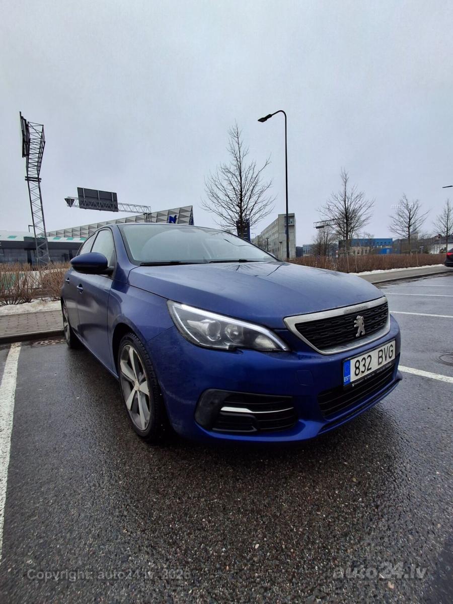 Zils Peugeot 308 2017 Tallina, ar dzinēja tilpumu 1.60 L un nobraukumu 145 tūkst. km par 8200 €, foto 9 vietnē AUTOMOTO.COM.LV