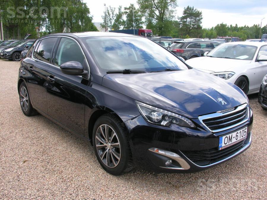 Zils Peugeot 308 2017 Rīga, ar dzinēja tilpumu 1.20 L un nobraukumu 196 tūkst. km par 5950 €, foto 3 vietnē AUTOMOTO.COM.LV
