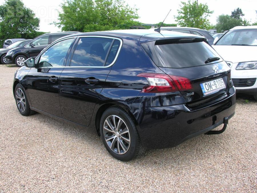 Zils Peugeot 308 2017 Rīga, ar dzinēja tilpumu 1.20 L un nobraukumu 196 tūkst. km par 5950 €, foto 5 vietnē AUTOMOTO.COM.LV