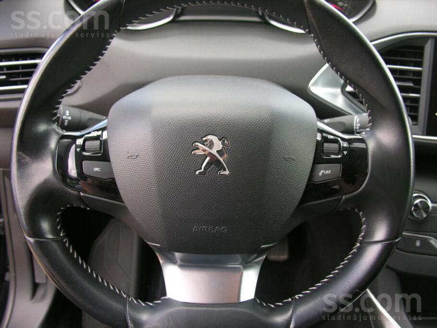 Zils Peugeot 308 2017 Rīga, ar dzinēja tilpumu 1.20 L un nobraukumu 196 tūkst. km par 5950 €, foto 13 vietnē AUTOMOTO.COM.LV