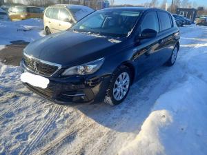 Blue Peugeot 308 2018 in Panevezys, with an engine capacity of 1.50 L and mileage of 123 thousand km for 6450 €, photo  on AUTOMOTO.COM.LV