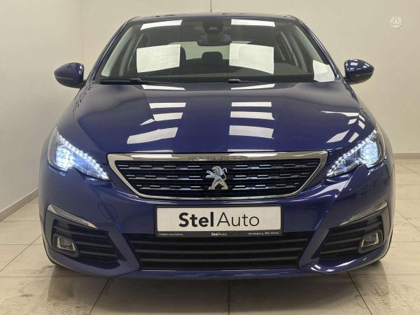 Blue Peugeot 308 2018 in Vilnius, with an engine capacity of 1.60 L and mileage of 93 thousand km for 9500 €, photo 3 on AUTOMOTO.COM.LV