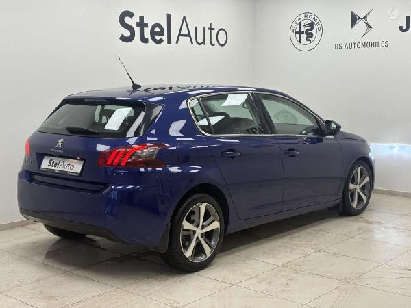 Blue Peugeot 308 2018 in Vilnius, with an engine capacity of 1.60 L and mileage of 93 thousand km for 9500 €, photo 5 on AUTOMOTO.COM.LV