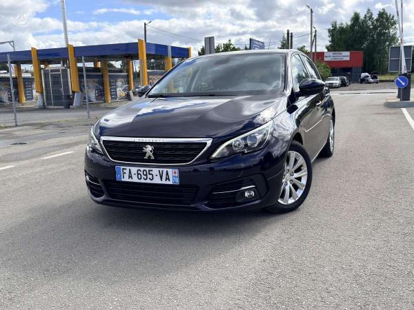Zils Peugeot 308 2018 Panevēža, ar dzinēja tilpumu 1.50 L un nobraukumu 214 tūkst. km par 5990 €, foto 3 vietnē AUTOMOTO.COM.LV