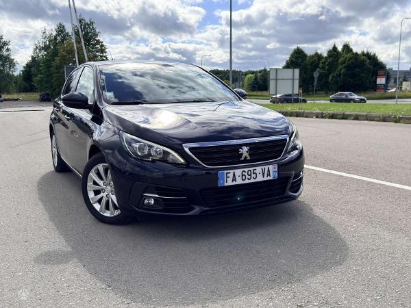 Zils Peugeot 308 2018 Panevēža, ar dzinēja tilpumu 1.50 L un nobraukumu 214 tūkst. km par 5990 €, foto 4 vietnē AUTOMOTO.COM.LV