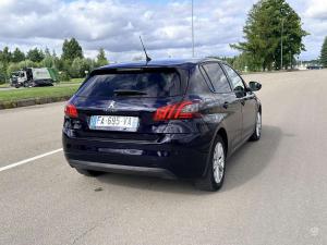 Синий Пежо 308 2018 в Паневежис, объемом двигателя 1.50 л и пробегом 214 тыс. км за 5990 €, фото 11 на AUTOMOTO.COM.LV