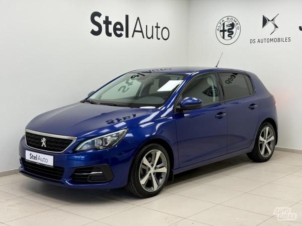 Blue Peugeot 308 2019 in Vilnius, with an engine capacity of 1.50 L and mileage of 276 thousand km for 7300 €, photo 1 on AUTOMOTO.COM.LV