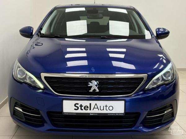 Blue Peugeot 308 2019 in Vilnius, with an engine capacity of 1.50 L and mileage of 276 thousand km for 7300 €, photo 3 on AUTOMOTO.COM.LV