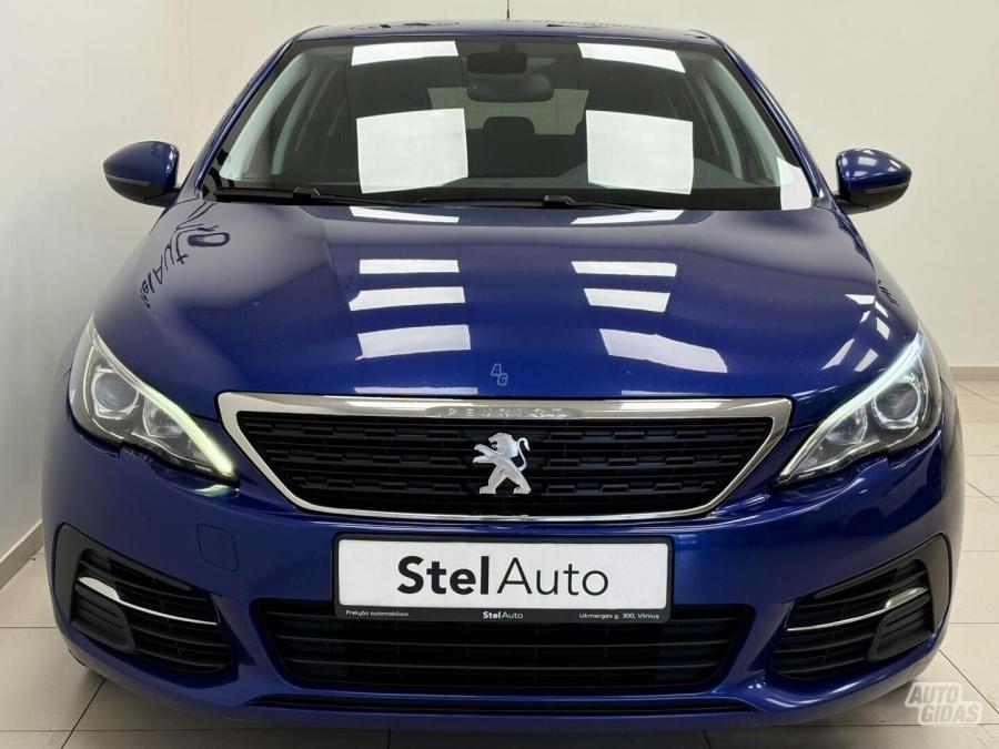 Blue Peugeot 308 2019 in Vilnius, with an engine capacity of 1.50 L and mileage of 276 thousand km for 7300 €, photo 3 on AUTOMOTO.COM.LV