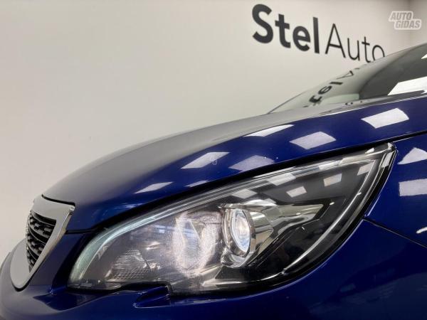 Blue Peugeot 308 2019 in Vilnius, with an engine capacity of 1.50 L and mileage of 276 thousand km for 7300 €, photo 4 on AUTOMOTO.COM.LV
