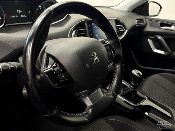 Blue Peugeot 308 2019 in Vilnius, with an engine capacity of 1.50 L and mileage of 276 thousand km for 7300 €, photo 9 on AUTOMOTO.COM.LV