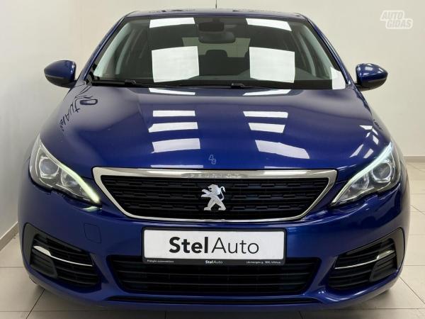 Blue Peugeot 308 2019 in Vilnius, with an engine capacity of 1.50 L and mileage of 276 thousand km for 6800 €, photo 3 on AUTOMOTO.COM.LV