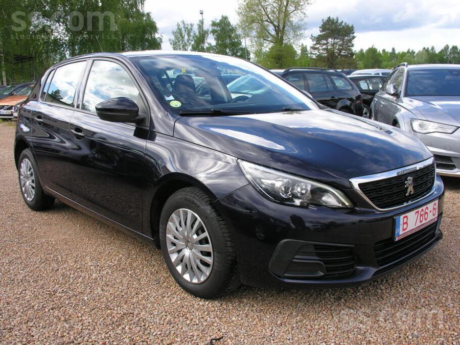 Zils Peugeot 308 2019 Rīga, ar dzinēja tilpumu 1.50 L un nobraukumu 142 tūkst. km par 5950 €, foto 3 vietnē AUTOMOTO.COM.LV