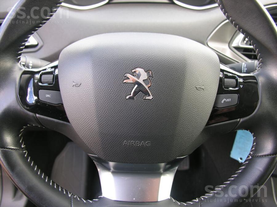 Zils Peugeot 308 2019 Rīga, ar dzinēja tilpumu 1.50 L un nobraukumu 142 tūkst. km par 5950 €, foto 14 vietnē AUTOMOTO.COM.LV