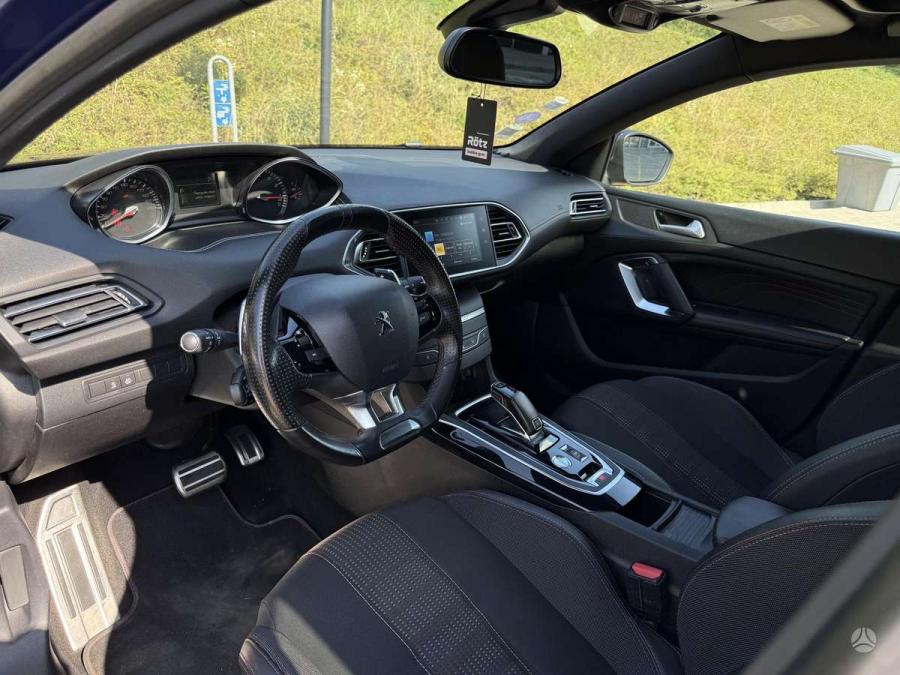 Синий Пежо 308 2019 в Вильнюс, объемом двигателя 1.20 л и пробегом 128 тыс. км за 6700 €, фото 9 на AUTOMOTO.COM.LV