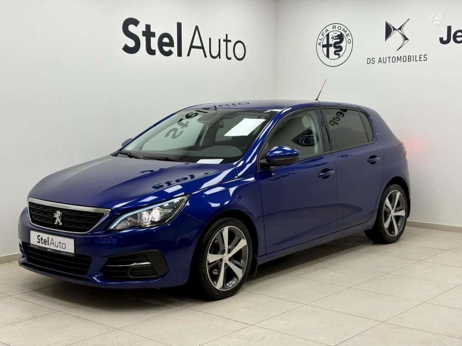 Zils Peugeot 308 2020 Viļņa, ar dzinēja tilpumu 1.50 L un nobraukumu 56 tūkst. km par 11000 €, foto 1 vietnē AUTOMOTO.COM.LV