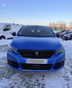 Blue Peugeot 308 2020 in Taurage, with an engine capacity of 1.50 L and mileage of 102 thousand km for 12300 €, photo 3 on AUTOMOTO.COM.LV