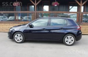 Blue Peugeot 308 2020 in Riga, with an engine capacity of 1.20 L and mileage of 0 thousand km for 9450 €, photo 10 on AUTOMOTO.COM.LV