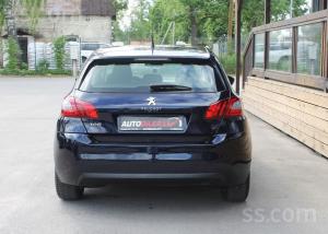 Blue Peugeot 308 2020 in Riga, with an engine capacity of 1.20 L and mileage of 0 thousand km for 9450 €, photo 12 on AUTOMOTO.COM.LV