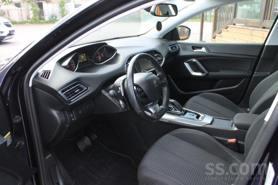 Blue Peugeot 308 2020 in Riga, with an engine capacity of 1.20 L and mileage of 0 thousand km for 9450 €, photo 17 on AUTOMOTO.COM.LV