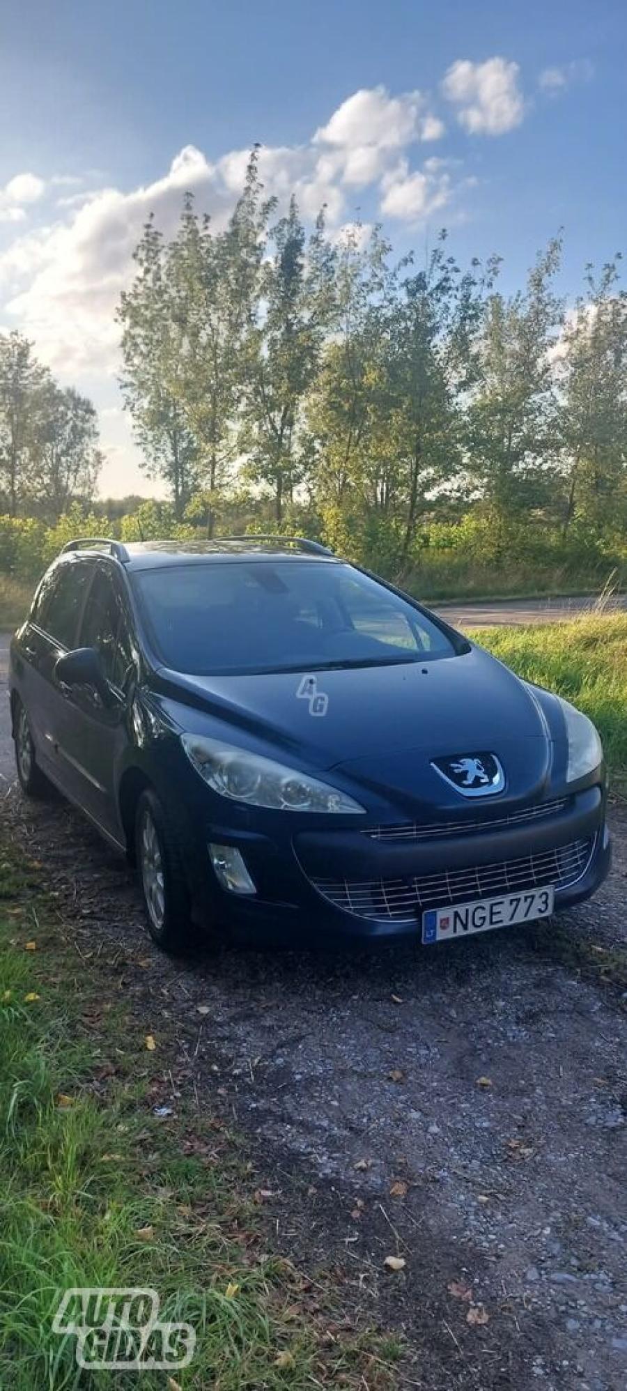 Blue Peugeot 308 2008 in Vilkaviskis, with an engine capacity of 1.60 L and mileage of 303 thousand km for 1100 €, photo 1 on AUTOMOTO.COM.LV