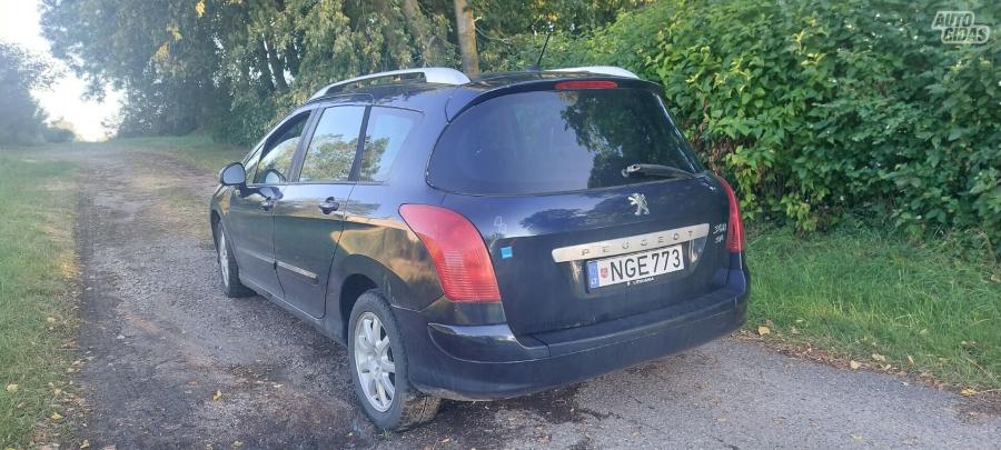 Blue Peugeot 308 2008 in Vilkaviskis, with an engine capacity of 1.60 L and mileage of 303 thousand km for 1100 €, photo 3 on AUTOMOTO.COM.LV