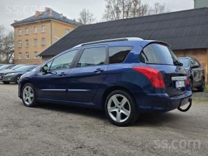 Blue Peugeot 308 2008 in Daugavpils, with an engine capacity of 1.60 L and mileage of 0 thousand km for 4550 €, photo 6 on AUTOMOTO.COM.LV