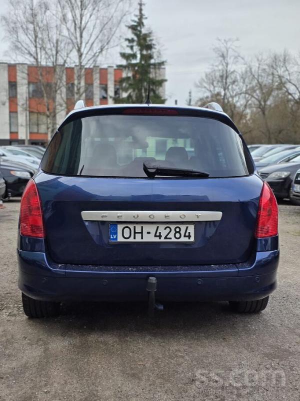 Blue Peugeot 308 2008 in Daugavpils, with an engine capacity of 1.60 L and mileage of 0 thousand km for 4550 €, photo 7 on AUTOMOTO.COM.LV