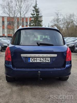 Blue Peugeot 308 2008 in Daugavpils, with an engine capacity of 1.60 L and mileage of 0 thousand km for 4550 €, photo 7 on AUTOMOTO.COM.LV