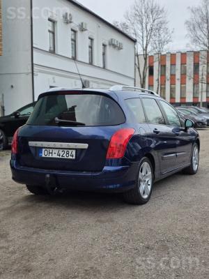 Blue Peugeot 308 2008 in Daugavpils, with an engine capacity of 1.60 L and mileage of 0 thousand km for 4550 €, photo 8 on AUTOMOTO.COM.LV