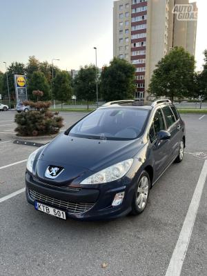 Синий Пежо 308 2008 в Вильнюс, объемом двигателя 1.60 л и пробегом 180 тыс. км за 2500 €, фото  на AUTOMOTO.COM.LV