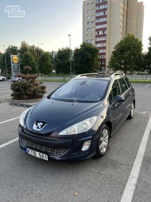 Синий Пежо 308 2008 в Вильнюс, объемом двигателя 1.60 л и пробегом 180 тыс. км за 2350 €, фото  на AUTOMOTO.COM.LV