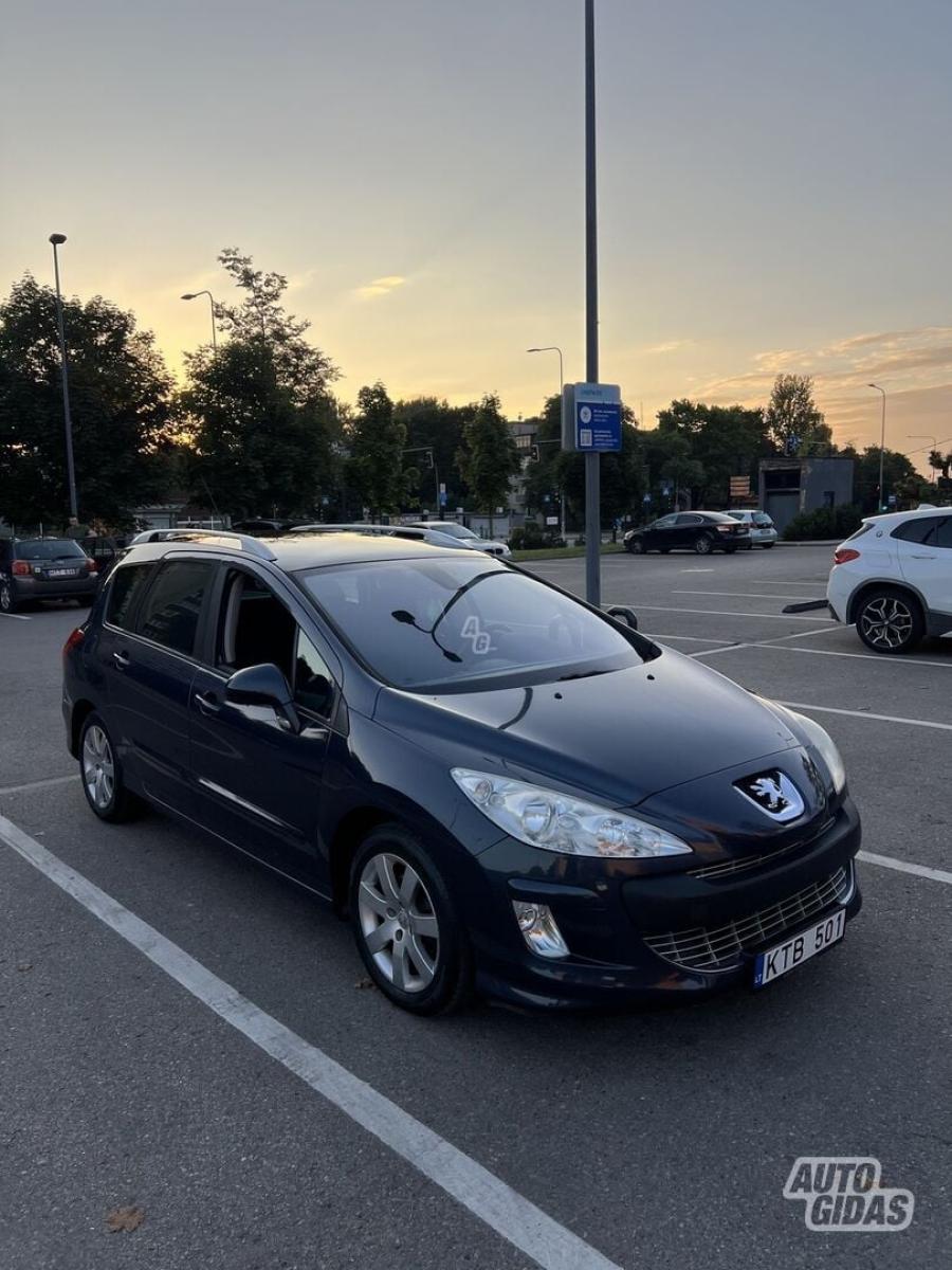 Blue Peugeot 308 2008 in Vilnius, with an engine capacity of 1.60 L and mileage of 180 thousand km for 2350 €, photo 3 on AUTOMOTO.COM.LV