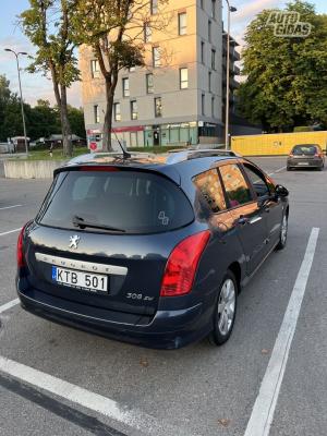 Blue Peugeot 308 2008 in Vilnius, with an engine capacity of 1.60 L and mileage of 180 thousand km for 2350 €, photo 6 on AUTOMOTO.COM.LV
