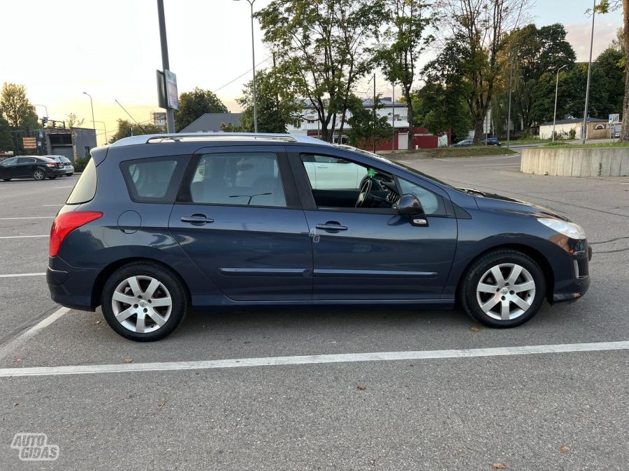 Blue Peugeot 308 2008 in Vilnius, with an engine capacity of 1.60 L and mileage of 180 thousand km for 2350 €, photo 20 on AUTOMOTO.COM.LV