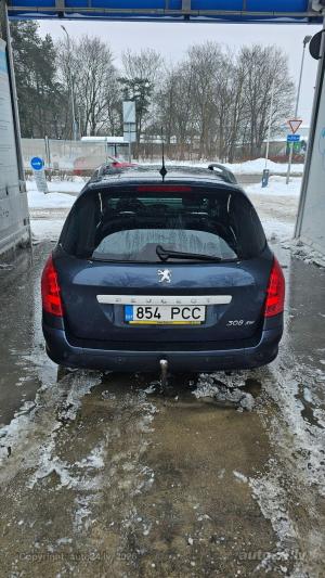 Zils Peugeot 308 2009 Tallina, ar dzinēja tilpumu 1.60 L un nobraukumu 254 tūkst. km par 2250 €, foto 6 vietnē AUTOMOTO.COM.LV